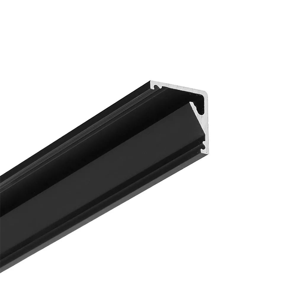 LED PROFIL CABI12E FEKETE - S-LIGHTLED - LED szalag, LED alu